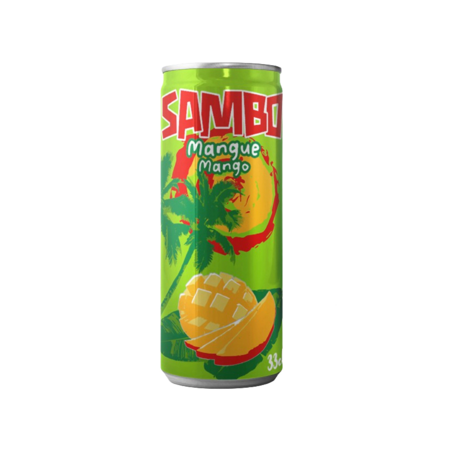 Canettes Sambo Mangue x 24 – Boisson974